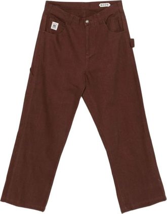 Bode Homme, Pantalons, Brun, Taille: W34 Straight Pantalons