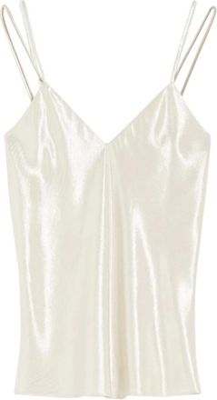 Max Mara Femme, Tops, Beige, Taille: 40 FR Top Canottiera