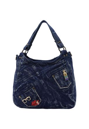 Mymo Umh&auml;ngetasche Umh&auml;ngetasche Frauen Denim