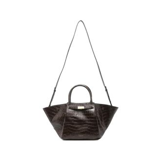 DeMellier Midi New York Croc-effect Tote Bag
