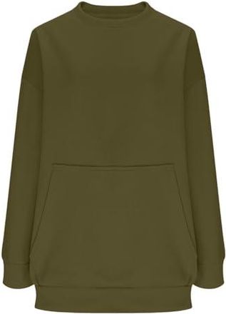 Generic Sweat-shirt uni l&eacute;ger pour homme et femme &agrave; manches longues pour chiot &agrave; capuche sur le devant pour grand animal de compagnie, v&ecirc;tements pour entra&icirc;ne