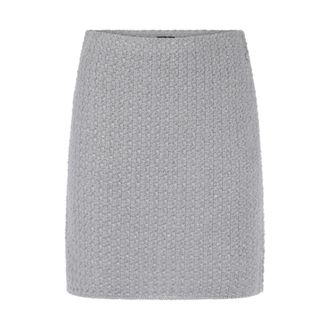 Marc Cain Strickrock Made in Germany - - Skirts - Damen - Grau - M