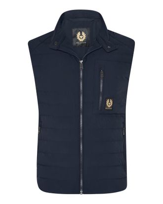 Belstaff Leichte Daunenweste in 4Way-Stretch-Qualit&auml;t in