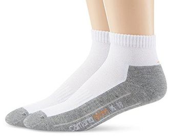 Camano 5932 Chaussettes De Sport, Blanc (White 1), 43-46 (Taille Fabricant: 43/46) (Lot de 2) Homme
