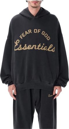 Fear of God Homme, Sweatshirts et sweats &agrave; capuche, Noir, Taille: S Training 90s Sweat &agrave; capuche