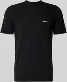 HUGO BOSS Regular Fit T-Shirt aus Baumwoll-Mix Modell MOMENTUM