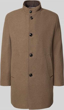 Bugatti Kurzmantel mit Stehkragen und Knopfleiste