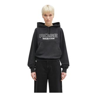 Martine Rose Shrunken Hoodie - - Sweatshirts & Hoodies - Damen - Schwarzk - M