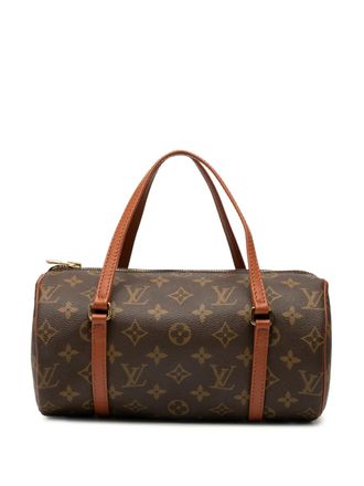 Louis Vuitton 1990 Monogram Papillon Handtasche 26cm - Braun