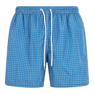Fedeli Homme, Maillots de bain, Bleu, Taille: 2XL Short de bain &agrave; imprim&eacute; floral