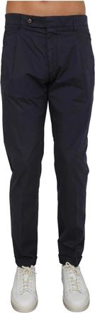Berwick 1707 Homme, Pantalons, Bleu, Taille: S Retrolong Chinos