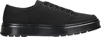 Dr. Martens Homme, Chaussures, Noir, Taille: 45 EU Baskets en Toile &agrave; Lacets