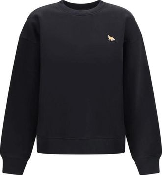 Maison Kitsun&eacute; Femme, Sweatshirts et sweats &agrave; capuche, Noir, Taille: 42 FR SweaT-shirt confort B&eacute;b&eacute; Renard