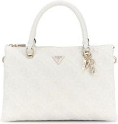 Guess Adelasia Multi Comp Satchel Cream White