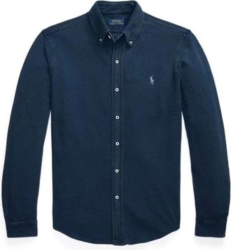 Polo Ralph Lauren Homme, Chemises, Bleu, Taille: 2XL Chemise Casual