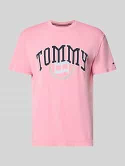 Tommy Jeans Regular Fit T-Shirt aus reiner Baumwolle