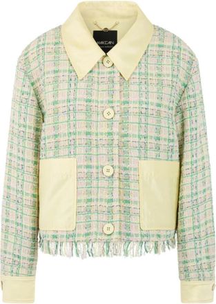 Marc Cain Jacke mit Kontrastdetails - - Jackets - Damen - Mehrfarbig - M