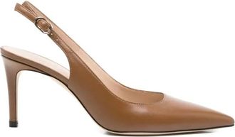 Stuart Weitzman Femme, Chaussures, Brun, Taille: 36 EU Power T.075 Slingback
