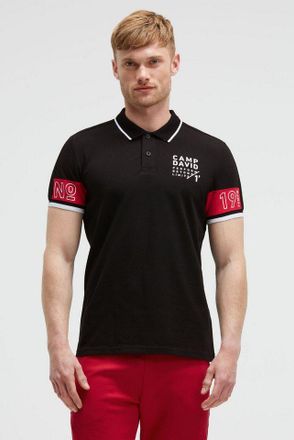 Camp David Poloshirt mit Baumwolle