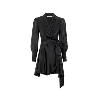 Zimmermann Robe courte portefeuille en soie