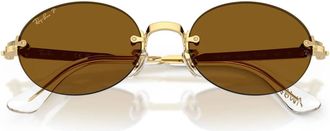 Ray-Ban unisex, Accessoires, Jaune, Taille: 54 MM Rb3929 Lunettes de soleil