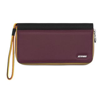K-Way Homme, Accessoires, Violet, Taille: ONE Size Zip-Around Wallet