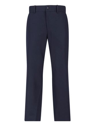 Comme Des Gar&ccedil;ons Straight Wool Pants