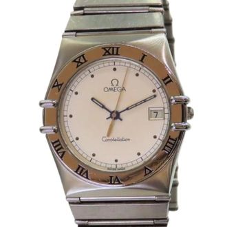 Omega Pre-owned Acier inoxydable montres - Homme - Pre-owned - Gris - Taille: ONE Size