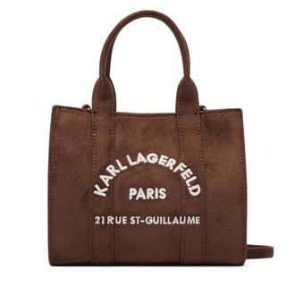 Karl Lagerfeld Handtasche KARL LAGERFELD B4W30374 Dunkelbraun
