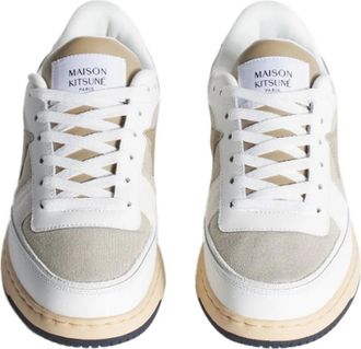 Maison Kitsun&eacute; Low-Top Sneaker - Maison Kitsune Sneakers Beige - Gr. 40 (EU) - in Beige - f&uuml;r Damen