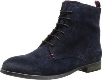 Tommy Hilfiger Billie 5 B, Bottine désert Femme - Bleu - Blau (Midnight 403), 36 EU