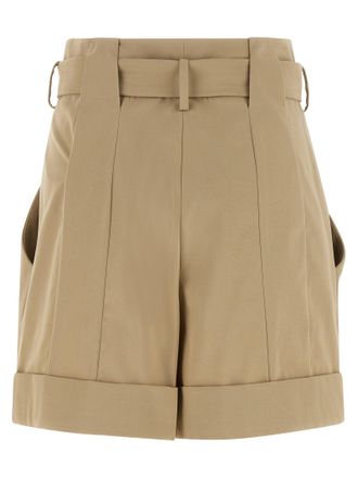 Balmain Anthem Shorts - Beige