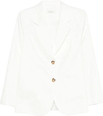 Jcsophie Femme, Vestes, Blanc, Taille: 40 FR Veste &agrave; revers crant&eacute;s