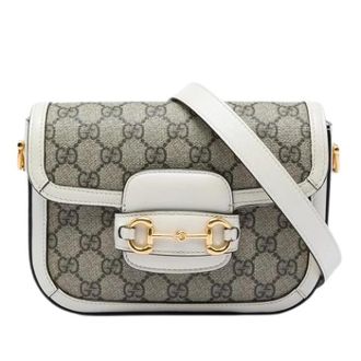 Gucci Pre-owned Canvas Crossbody Bag - - Pre-owned - Damen - Beige - ONE SIZE