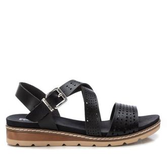 Refresh Sandale Femme Noir - Chaussures Confortables et polyvalentes - Mode d&eacute;contract&eacute;e - Mod&egrave;le 17284804 (Taille38)