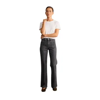 Ines De La Fressange Rick Flare Jeans - - Jeans - Damen - Grau - W28