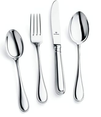 Wilkens 4-tlg. Kinderbesteck Schwedisch Faden, 180 g ROYAL Versilberung (H.Nr. 201660210)