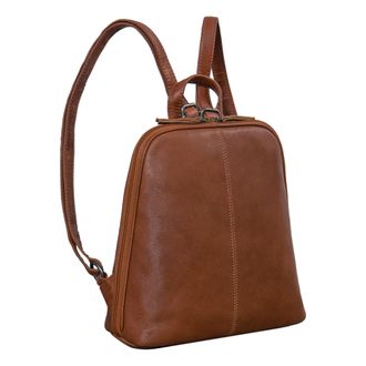 STILORD Calla Lederrucksack Damen Klein Elegant Rucksack Frauen City Daypack Backpack Modern Ledertasche Kleiner Tagesrucksack 10-11 Zoll Tabletrucksack Echtl