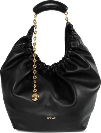 Loewe Mittelgro&szlig;e Squeeze Tote Bag - Schwarz