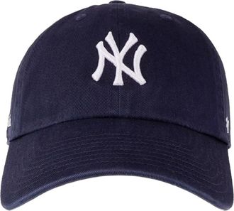 Sporty & Rich Femme, Accessoires, Bleu, Taille: ONE Size Yankees Serif Hat