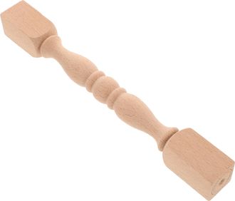 Artibetter Massivholz S&auml;ulen Tischbeine Holzpfosten M&ouml;belzubeh&ouml;r R&ouml;mische S&auml;ulen Dekorative Holzs&auml;ule f&uuml;r Schrank Wohnzimmer Wohnkultur Kunstvolle Holzs&auml;ule mit 