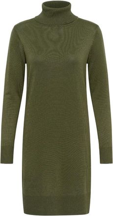Saint Tropez Strickkleid - - Dresses - Damen - Gr&uuml;n - L