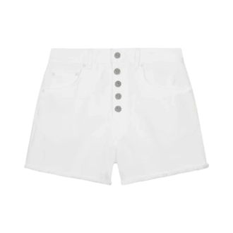 Dondup Damen, Shorts, Wei&szlig;, W26Gr&ouml;&szlig;e