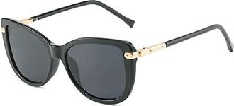 Generic Lunettes de soleil oeil de chat tendance Street Shot hommes et femmes lunettes de soleil vacances en plein air décoration de plage (couleur : B, taill