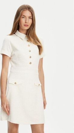 Guess Strickkleid W5YK18 KCXO2 &Eacute;cru Regular Fit