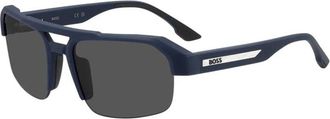 HUGO BOSS unisex, Accessoires, Bleu, Taille: 64 MM 1908/S Lunettes de soleil