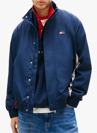 Tommy Hilfiger Veste d&eacute;perlante &agrave; badge drapeau et logo