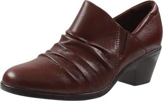 Clarks Escarpins Emily 2 Cove pour Femme, Cuir Marron Clair, 37 EU
