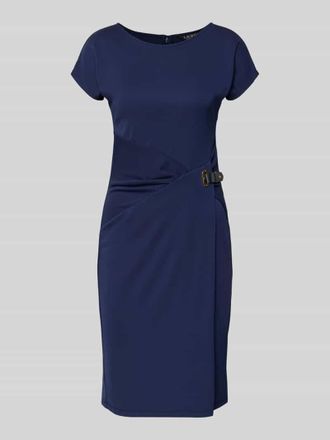 Lauren Ralph Lauren Eng anliegendes Businesskleid mit G&uuml;rtel Modell JAVAS