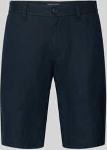 Marc O'Polo Regular Fit Shorts aus reinem Leinen Modell RESO JOGGER